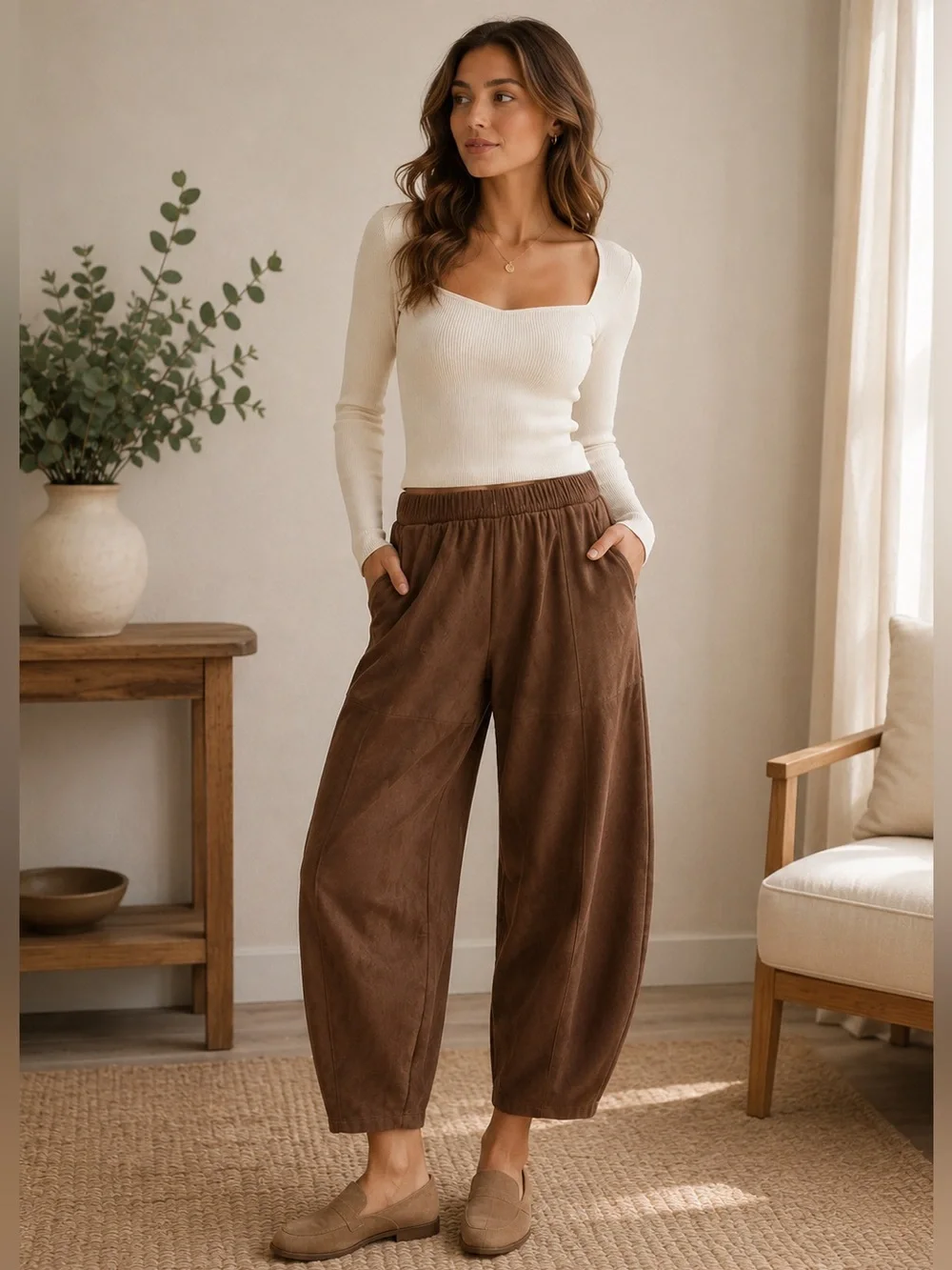 Max Studio | Pants & Jumpsuits | Nwt Max Studio London Faux Suede ...